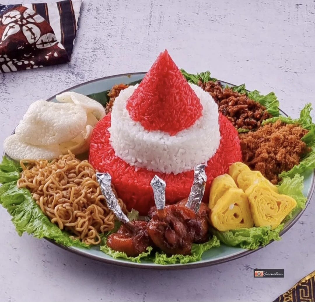 Tumpeng Merah Putih, Tradisi Kuliner HUT Kemerdekaan RI - MulaMula